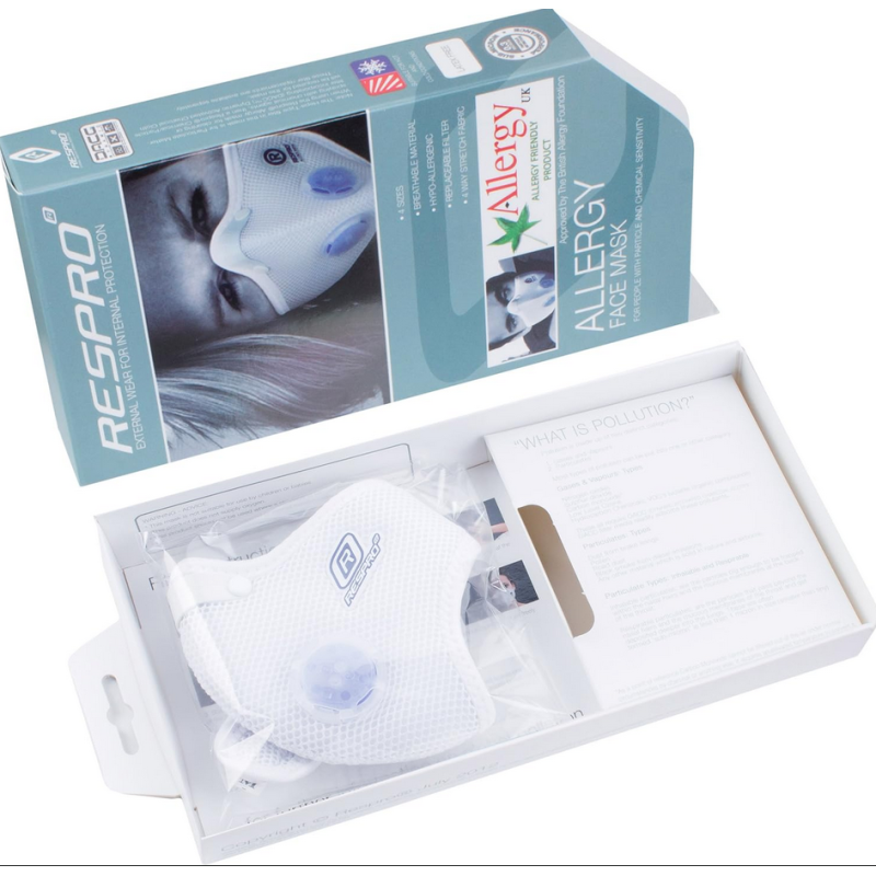 Comprar Mascarilla Respro Allergy Color Azul Talla L